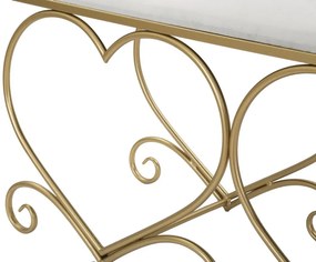 Designová lavice Efthymia 105 cm krémová