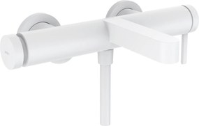 Hansgrohe Finoris, nástěnná vanová baterie, bílá matná, 76420700