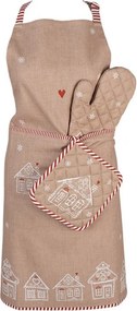 Chňapka s perníkovými chaloupkami Gingerbread Bliss - 18*30 cm