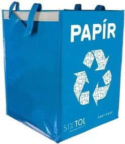 SIXTOL SORT EASY PAPER / Taška na tříděný odpad / 30x30x40cm / 36l