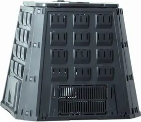 PROSPERPLAST Kompostér EVOGREEN - Černá / Objem 420 L / Rozměry 88.5x8