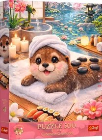 TREFL Puzzle Premium Plus Cuteness Overload: Rozkošná vydra / 500 dílk