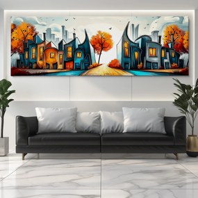 Obraz na plátně - Cestou do Coimbry FeelHappy.cz Velikost obrazu: 180 x 60 cm