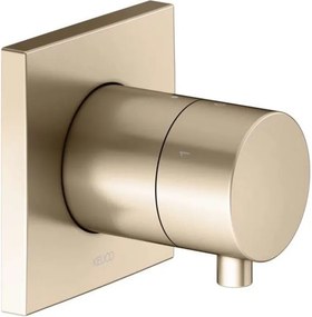 Keuco IXMO Comfort - Uzavírací a přepínací ventil pod omítku, pro 3 spotřebiče, kartáčovaný bronz 59549031002