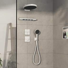 Hansgrohe ShowerSelect Comfort E, termostat pod omítku, bílá matná, HAN-15574700