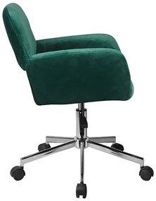Otočná židle FD-22, zelená