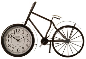 Stolní hodiny Bike, černá