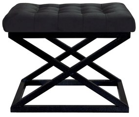 Atelier del Sofa Taburet Capraz - Black v2, Černá