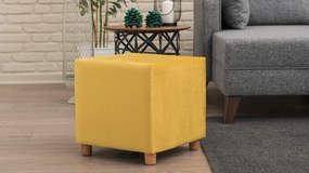 Atelier del Sofa Taburet Daisy - Yellow, Žlutá