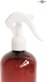 Dávkovač na mýdlo 500 ml hnědý s bílým rozprašovačem MINI BELA