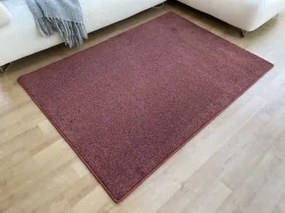 Vopi Kusový koberec Capri terra Kulatý 80 cm průměr