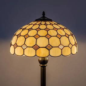 Brilagi - Tiffany vitrážová stojací lampa DORAN 2xE27/60W/230V