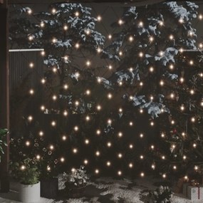 Vánoční světelná síť bílá 4 x 4 m 544 LED vnitřní i venkovní,  328782