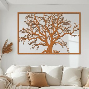 dřevo života Dřevěný strom ODPOČINKU Zvolte rozměr (cm): 60x40, Zvolte barvu dekoru: Třešeň