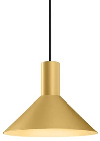 Závěsné designové svítidlo Odrey 5.0  Závěsné designové svítidlo Odrey 5.0 Barva: Zlatá / Zlatá, Rozeta: Přisazená rozeta - černá