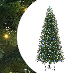 Umělý vánoční stromeček Zelená 210 cm PE a PVC 3397374