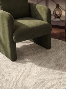 Krémový ručně tkaný vlněný kulatý koberec ø 200 cm Bexley Woolwich – Ted Baker