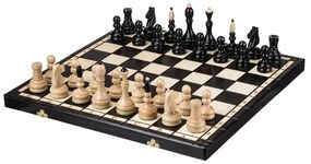 ČistéDřevo Velké dřevěné šachy - 48x48 cm