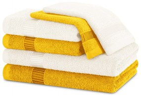 Sada 6 kusů ručníků AVIUM klasický styl oranžová