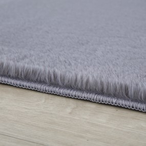 Ayyildiz Kusový koberec POUFFY 5100, Šedá Rozměr koberce: 160 x 160 cm