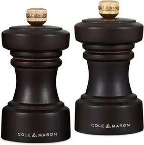 ColeMason Hoxton Chocolate Wood / Mlýnky na sůl a pepř / dárková sada