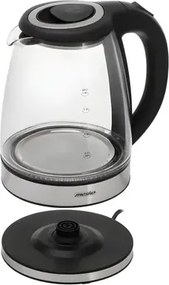 Mesko MS 1307 černá / Rychlovarná skleněná konvice / 1500W / 1.8 L