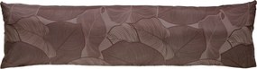 Livarno® Potah na polštář z mikrovláknitého saténu, 40 x 145 cm (hnědá)