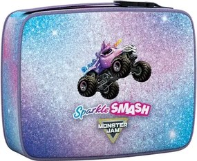 EUROGRAPHICS Puzzle Sparkle Smash Monster Jam ve svačinovém boxu / 100