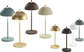 FAN LED-PARTY-L-ORO Nabíjecí venkovní svítidlo PARTY LED dobíjecí 2,5 W TOUCH DIMM 3000 K IP54 baterie 4000 mAh USB nabíjení magnetická 1,2 m - FANEUROPE