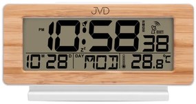 Rádiem řízený digitální multifunkční budík JVD RB3523.3 s teploměrem