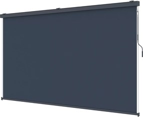 Boční zástěna pro bioklimatickou pergolu BestBerg BBP-W370 / 370 × 204 cm / šedá
