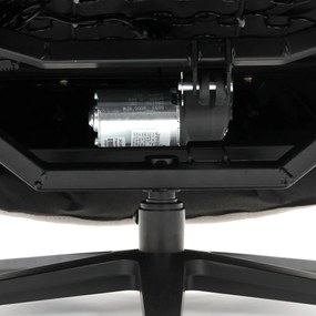 TV křeslo WAGNER otočné s elektrickým polohováním — látka, krémová