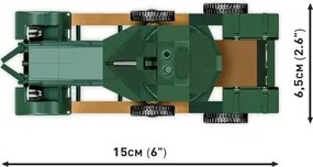 COBI 2988 Bristké obrněné vozidlo Rolls-Royce 1920 Pattern Mk I / 1:35
