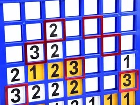 PIXINO Stolní hra Sestav 7 / Společenská hra / pro 2 hráče / od 3 let