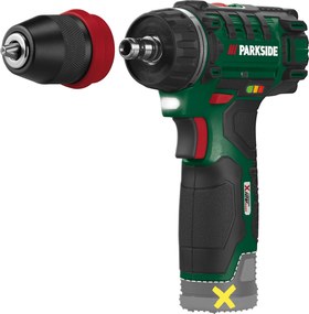 Parkside® Aku vrtací šroubovák Pbsa 12 E4 – bez akumulátoru a nabíječky