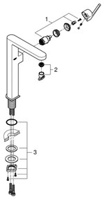GROHE 32618003 - Umyvadlová baterie PLUS XL lesklý chrom