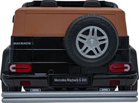 Elektrické autíčko Mercedes Benz MAYBACH G650 černé