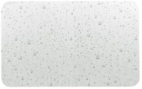 Světle šedá koupelnová předložka 50x120 cm Splash – douceur d'intérieur