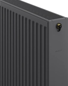 Mexen, Panelový radiátor Mexen CV22 900 x 600 mm, spodní připojení, 1371 W, antracit - W622-090-060-66