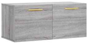Nástěnná skříňka šedá sonoma 80 x 36,5 x 35 cm kompozitní dřevo