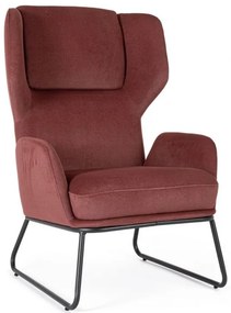 BIZZOTTO Designové křeslo OPHELIA hnědé 0733495