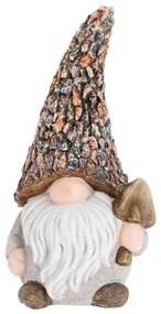 Zahradní figurka z polyresinu Gnome 1, 30,5 cm, vícebarevná