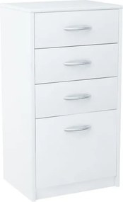 Komoda JULIUS K14S bílá (45 x 85) cm