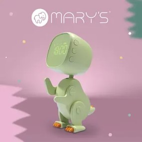 Mary's Budík robotický - dino, zelený