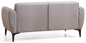 Hanah Home Dvoumístná pohovka BELISSIMO světle šedá 180 cm 560ARE1532