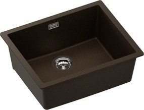 Schock Dřez KAIA N-100L Bronze horní uložení