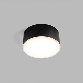 LED2 BUTTON II, stropní/nástěnné LED svítidlo, Ø 15 cm, 3000K/4000K, černé Typ svítidla: Stmívatelné DALI/PUSH