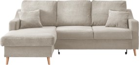XXXLutz ROHOVÁ SEDAČKA, textil, béžová P & B - Sedací soupravy - 002310004971