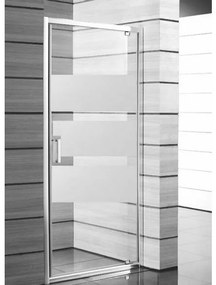Jika Lyra Plus Jednokřídlé sprchové dveře 90 cm, s proužky  H2543820006651