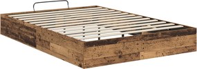 Ottoman postel Staré dřevo 203 x 120 x 25 cm Dřevěný materiál 3409243